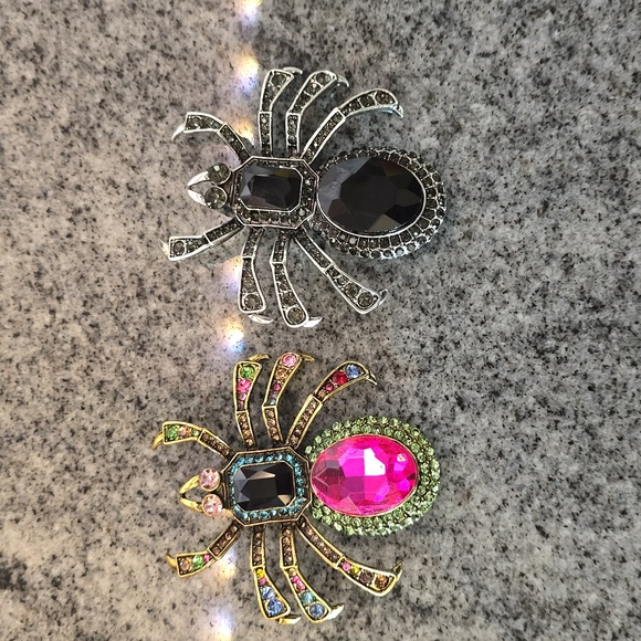 Jewelry | Halloween Spider Brooch | Poshmark